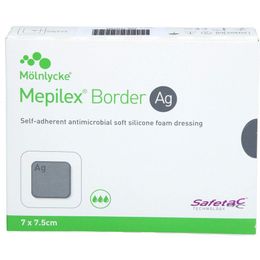 Mepilex Border Ag Schaumverb.7x7,5 cm steril 5 St