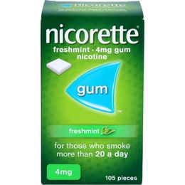 EurimPharm Arzneimittel Nicorette Kaugummi 4 mg freshmint 105 St