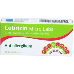 Cetirizin Micro Labs 10 mg Filmtabletten 50 St