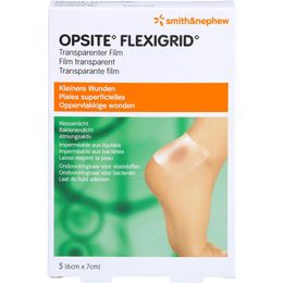 smith&nephew Opsite Flexigrid transp.Wundverb.6x7 cm steril 5 St