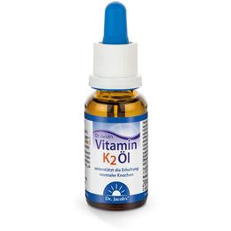 Dr. Jacob's&reg; Vitamin K2 &Ouml;l Vit.K als MK7 Dr.Jacob's Tro.z.Einn. 20 ml