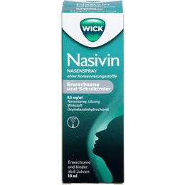 Wick Nasivin Nasenspray oK Erw./Schulkin.0,5 mg/ml 10 ml