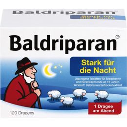 Pharma SGP Baldriparan Stark f&uuml;r die Nacht &uuml;berzogene Tab. 120 St