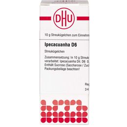 DHU-Arzneimittel Ipecacuanha D 6 Globuli 10 g