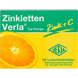 Verla-Pharm Arzneimittel GmbH & Co. KG Zinkletten Verla Orange Lutschtabletten 50 St