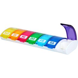 WEPA 1x7 Wochenbox UV-Schutz+ Regenbogen 1 St