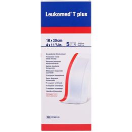 BSN Leukomed transp.plus sterile Pflaster 10x30 cm 5 St
