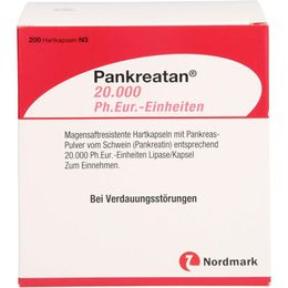 Pankreatan 20.000 Ph.Eur.-Einheiten msr.Hartkaps. 200 St
