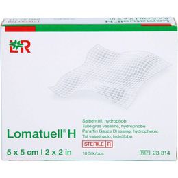 EMRA-MED Arzneimittel GmbH Lomatuell H Salbent&uuml;ll 5x5 cm steril 10 St