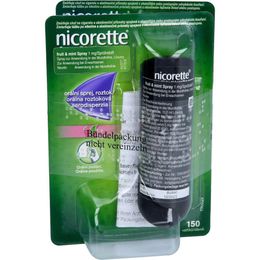 kohlpharma Nicorette Fruit & Mint Spray 1 mg/Spr&uuml;hsto&szlig; 2 St