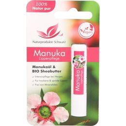 Naturprodukte Schwarz Manuka Lippenpflege bei Herpes Stift 4.8 g