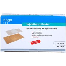 Injektionspflaster hypoallergen 2x4 cm 200 St