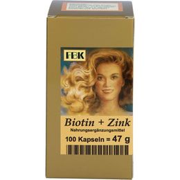 Biotin Plus Zink Haarkapseln 100 St