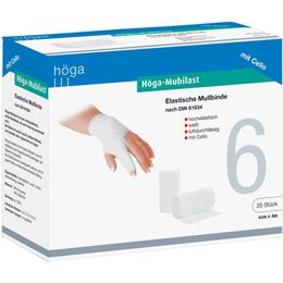 H&Ouml;GA-MUBILAST Fixierbinde 6 cmx4 m m.Cellophan 1 St