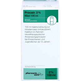 Procain pharmarissano 2% Inj.-Lsg.Flasche 100 ml 100 ml