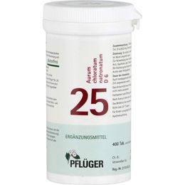 Pfl&uuml;ger&reg; Biochemie Pfl&uuml;ger 25 Aurum chlorat.natron.D 6 Tab. 400 St
