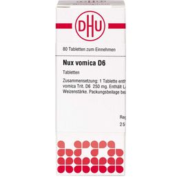 DHU-Arzneimittel Nux Vomica D 6 Tabletten 80 St