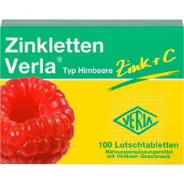 Verla-Pharm Arzneimittel GmbH & Co. KG Zinkletten Verla Himbeere Lutschtabletten 100 St