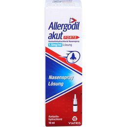 Allergodil akut forte 1,5 mg/ml Nasenspray L&ouml;sung 10 ml