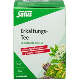Erk&auml;ltungstee Kr&auml;utertee Nr.34a Salus Filterbeutel 15 St