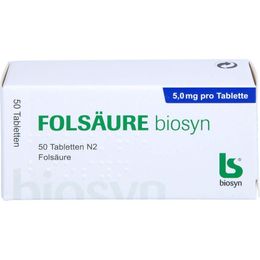 Fols&auml;ure Biosyn Tabletten 50 St