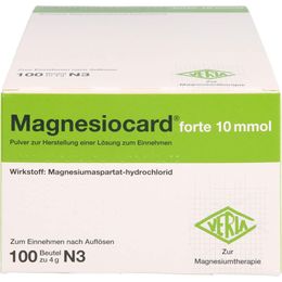 Verla-Pharm Arzneimittel GmbH & Co. KG Magnesiocard forte 10 mmol Plv.z.Her.e.Lsg.z.Einn. 100 St