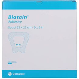 Coloplast Biatain Schaumverband Sakrum 23x23 cm selbst haft. 5 St