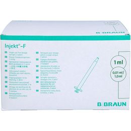 B.Braun Injekt F Feindosierungsspr.1 ml m.Kan.0,50x16 mm 100X1 ml