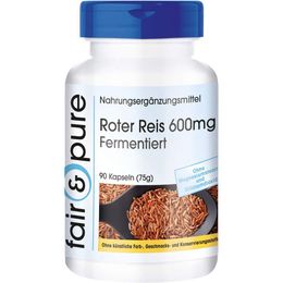 Roter Reis 600 mg fermentiert Kapseln 90 St