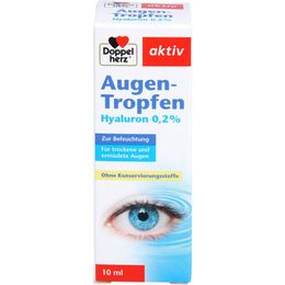Queisser Doppelherz Augen-Tropfen Hyaluron 0,2% 10 ml