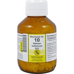 Nestmann Biochemie 10 Natrium sulfuricum D 12 Tabletten 400 St
