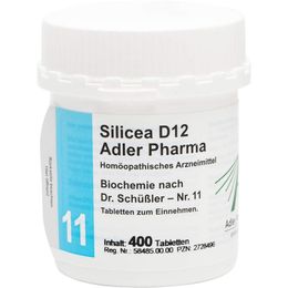 Biochemie Adler 11 Silicea D 12 Tabletten 400 St