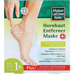 Dr.Theiss Allgäuer LATSCHENK. Hornhaut Entferner Maske plus 1 P