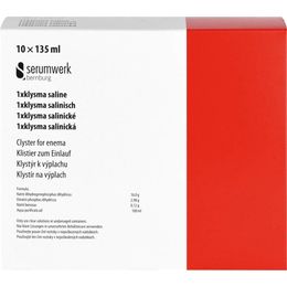Klysma 1x salinisch 10X135 ml