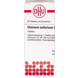 DHU-Arzneimittel Chininum Sulfuricum D 6 Tabletten 80 St