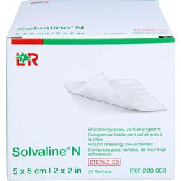 Lohmann & Rauscher Solvaline N Kompressen 5x5 cm steril 25 St
