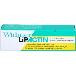 Louis Widmer Widmer Lipactin Gel 3 g