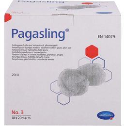 Paul Hartmann AG Pagasling Mulltupfer Gr.3 pflaumengro&szlig; steril 18X20 St