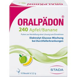 STADA Oralp&auml;don 240 Apfel Banane Pulver 10 St
