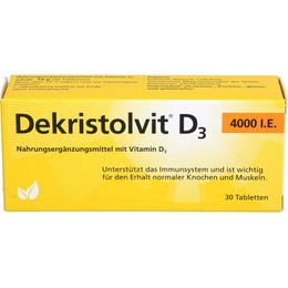Dekristolvit D3 4000 I.E. Tabletten 30 St
