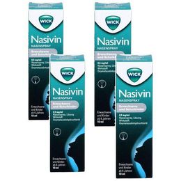 Wick Nasivin Nasenspray Erw./Schulkinder 0,5 mg/ml 4 St