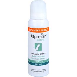 Allpresan diabetic Inten.+Repair m.Urea Schaum-Cr. 125 ml