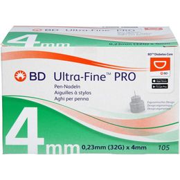 EMRA-MED Arzneimittel GmbH Bd ULTRA-FINE Pro Pen-Nadeln 4 mm 32 G 0,23 mm 105 St