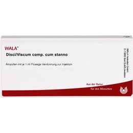 WALA DISCI/Viscum comp.cum Stanno Ampullen 10X1 ml