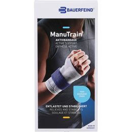 Manutrain Handgelenkbandage links Gr.1 schwarz 1 St