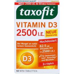 MCM KLOSTERFRAU Vertr. GmbH Taxofit Vitamin D3 2500 I.E. Tabletten 50 St