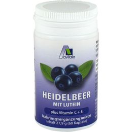 Avitale Heidelbeer KAPSELN+Lutein+C+E 60 St