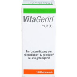 MCM KLOSTERFRAU Vertr. GmbH Vita Gerin Forte Weichkapseln 100 St