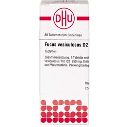 DHU-Arzneimittel Fucus Vesiculosus D 2 Tabletten 80 St