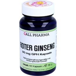 Hecht-Pharma Roter Ginseng 90 mg Gph Kapseln 60 St